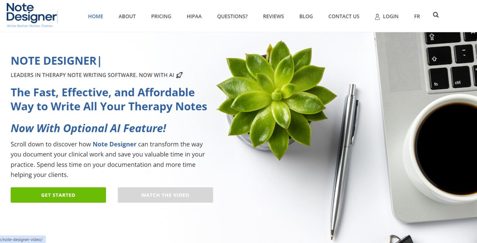 Note Designer - Write Progress Notes Faster and Better