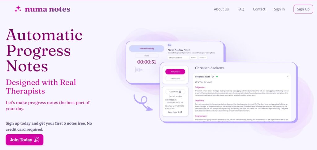 Note Designer - Write Progress Notes Faster and Better