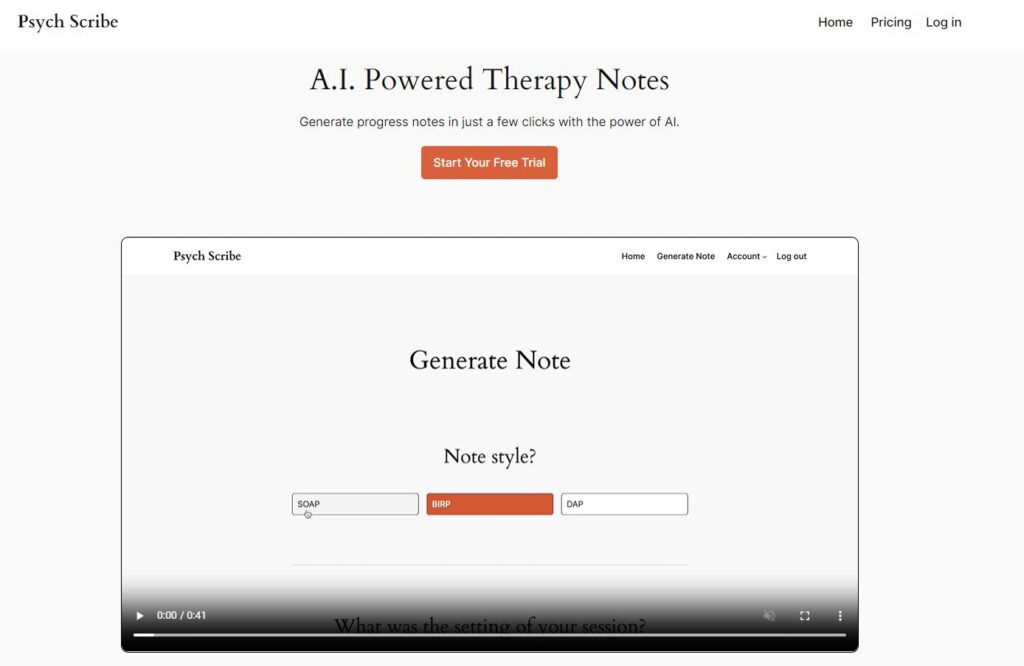 AutoNotes - AI-Powered HIPAA Compliant Progress Notes